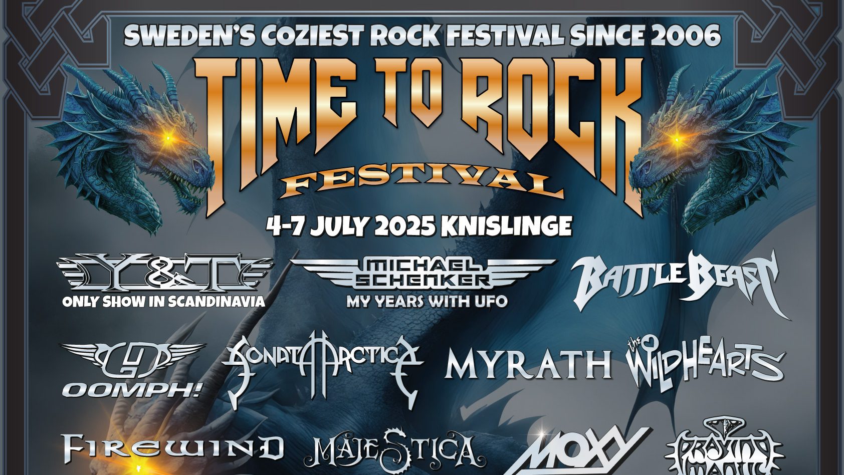 Time To Rock Festival släpper ytterligare sju akter till nästa sommars ...